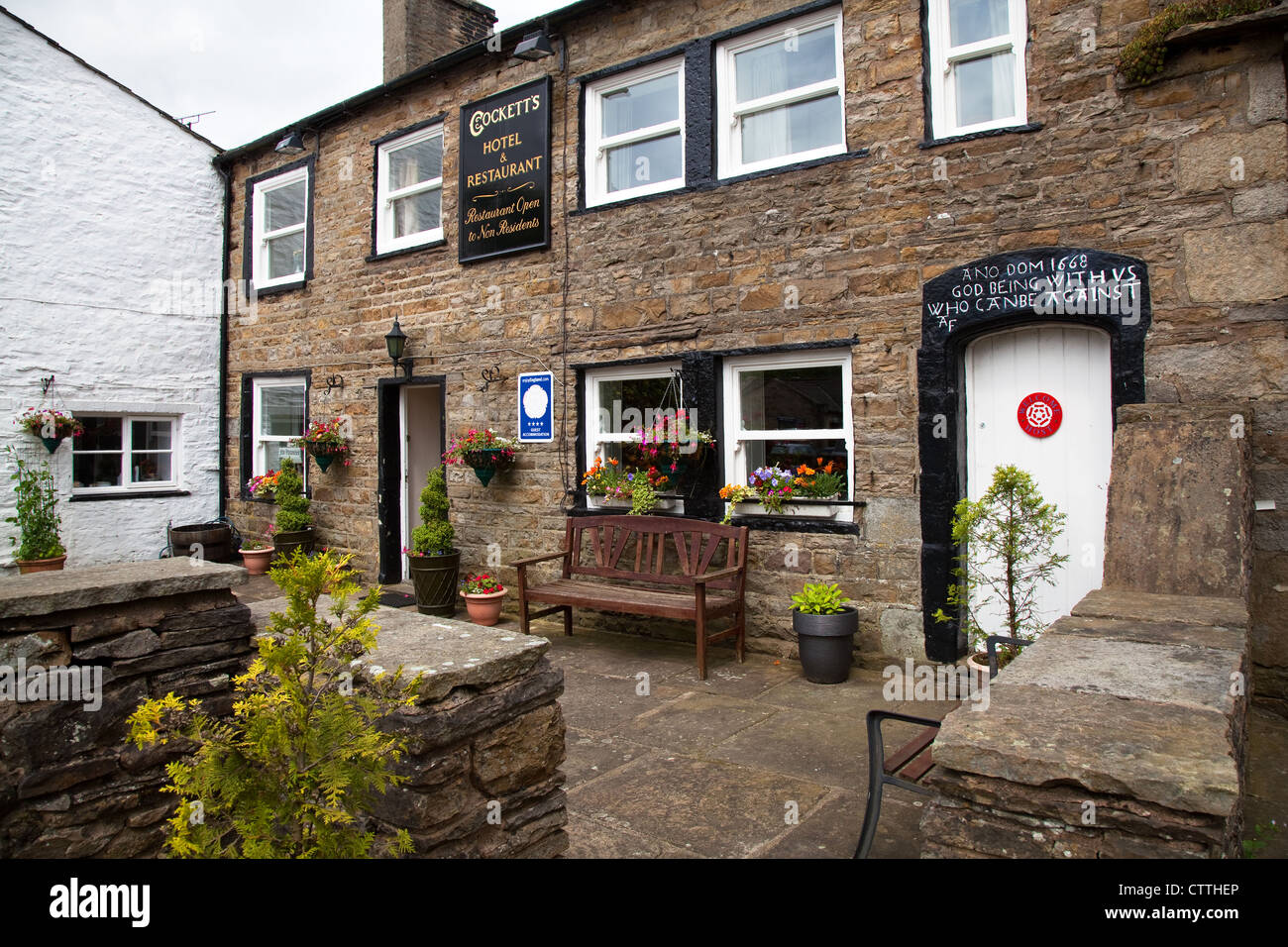 Cocketts Hotel Old dated property in Hawes, Wensleydale, North ...