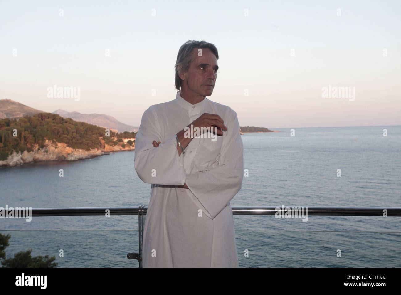An English actor Jeremy Irons Stock Photo - Alamy