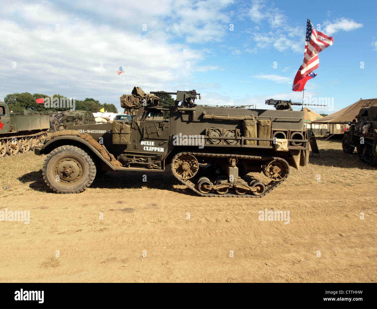 White halftrack hi-res stock photography and images - Alamy