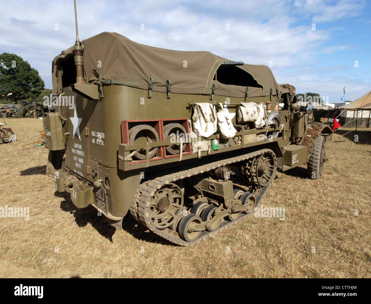 White halftrack hi-res stock photography and images - Alamy