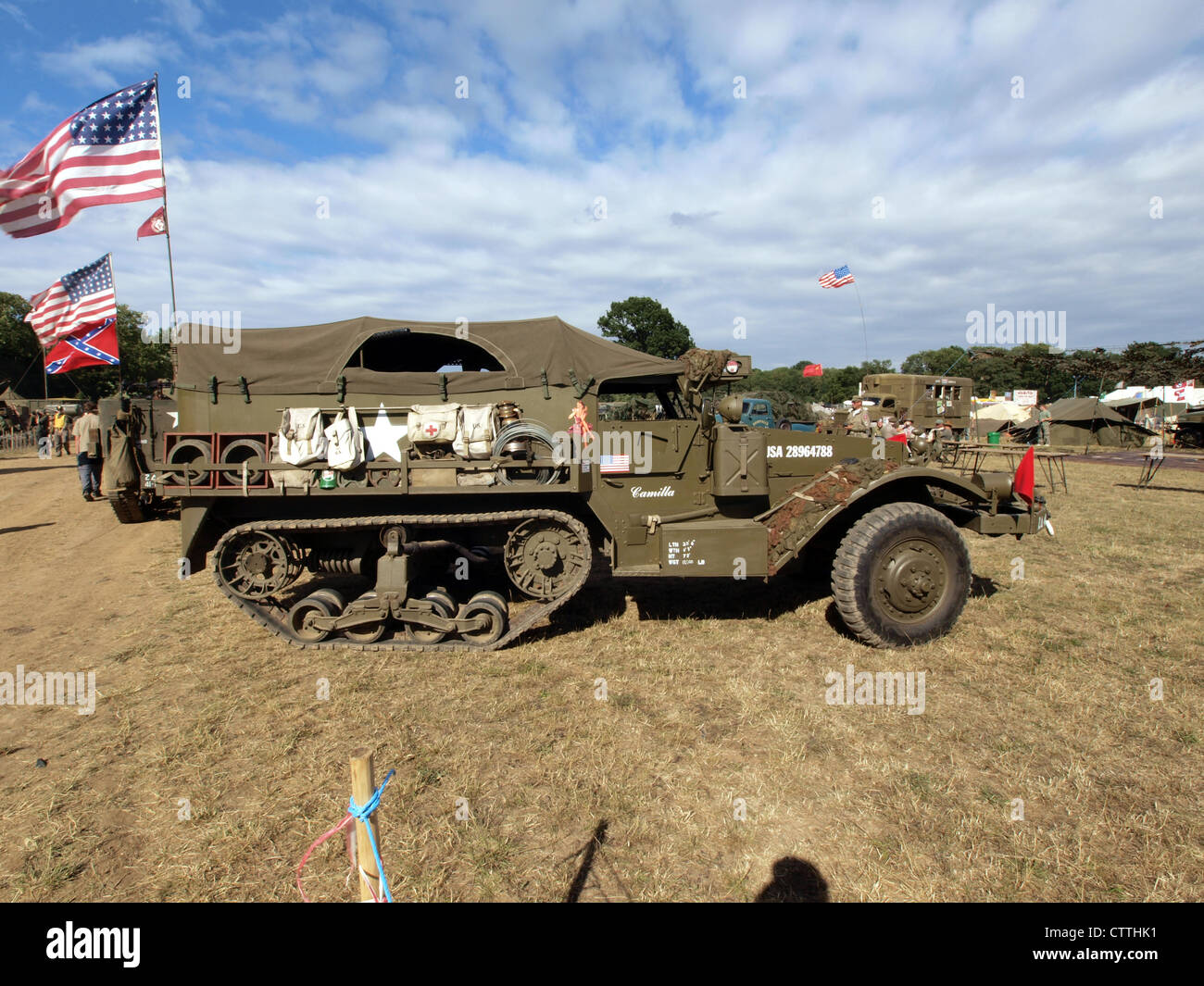 White halftrack hi-res stock photography and images - Alamy