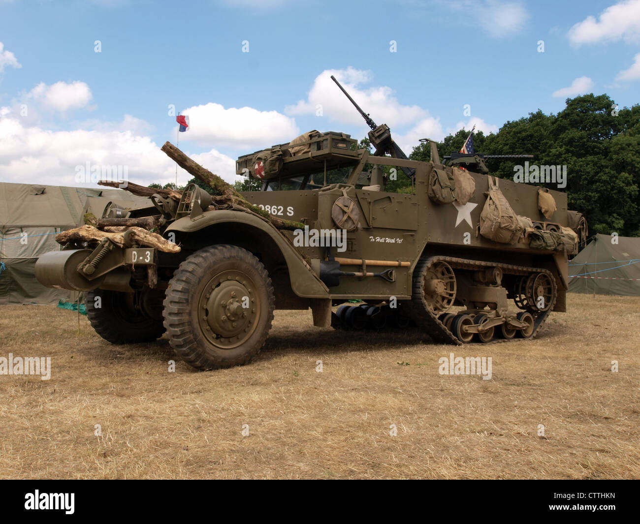 White halftrack hi-res stock photography and images - Alamy