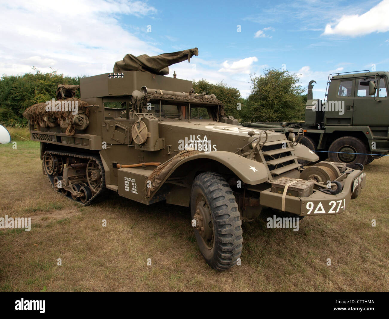 White halftrack hi-res stock photography and images - Alamy