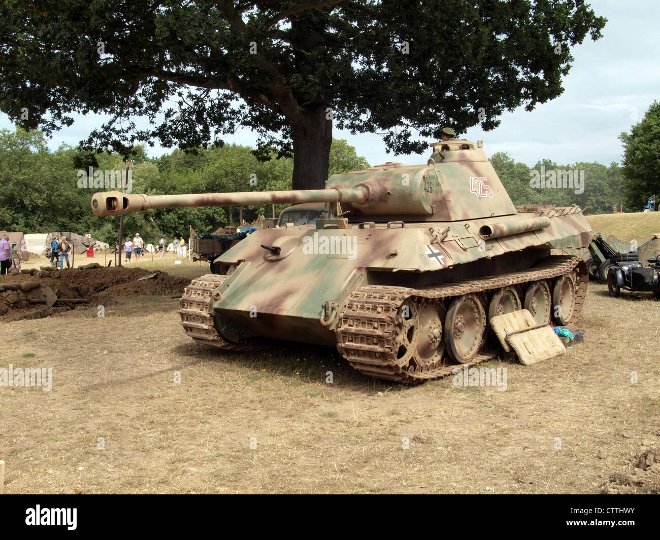 The Panzer V Panther is a German World War II tank known for its ...