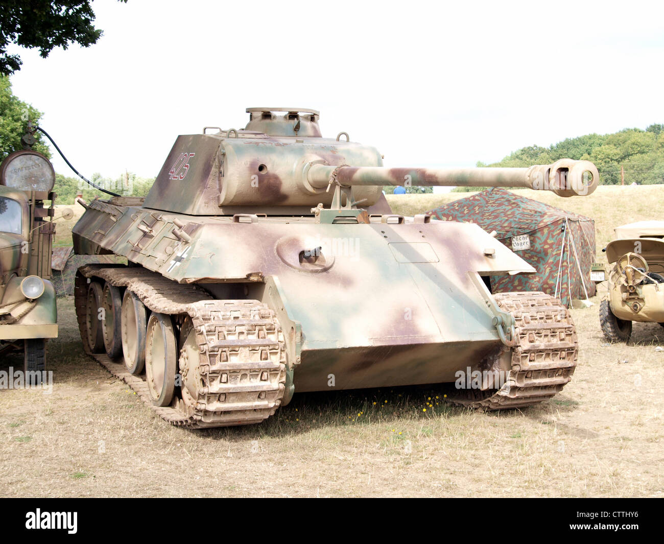 The Panzer V Panther was a German medium tank used during World War II ...