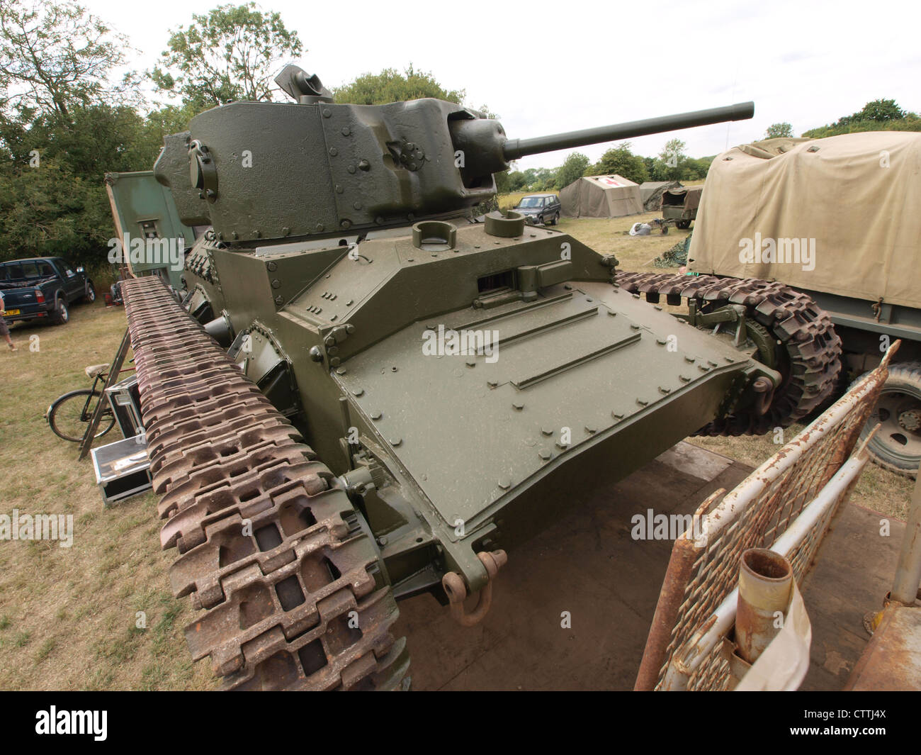 The Valentine Mk V, a British infantry tank from 1942, was designed to ...