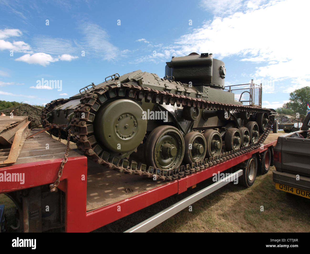 The Valentine Mk V was a British infantry tank used during World War II ...