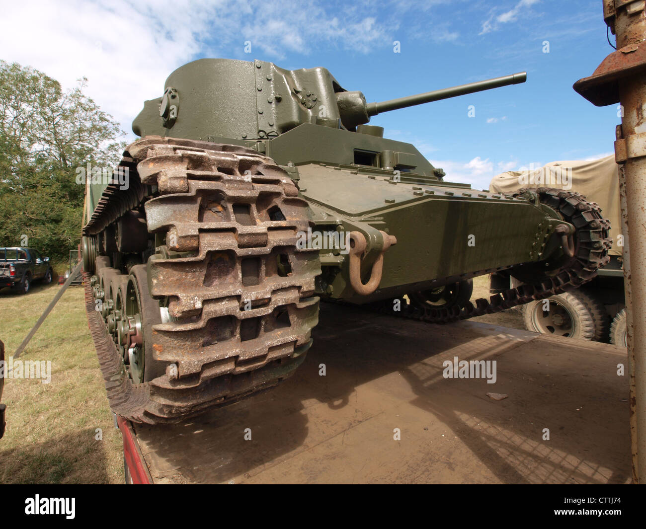 The Valentine Mk V is a British infantry tank from 1942, known for its ...