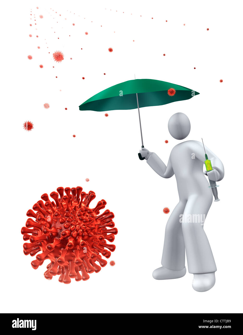 Virus immunity Cut Out Stock Images & Pictures - Alamy