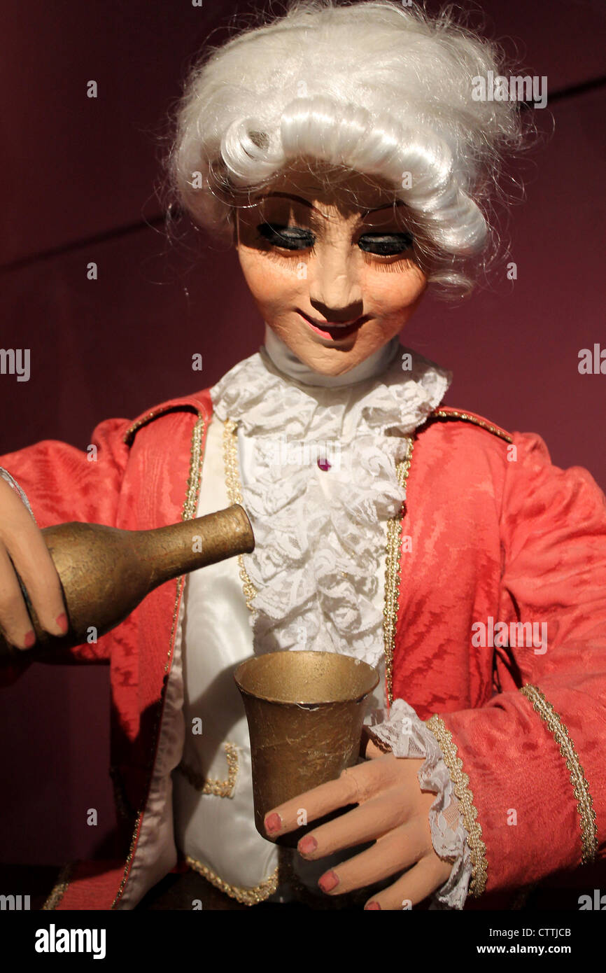 A motorised puppet from the Musée Des Automates, La Rochelle (the ...