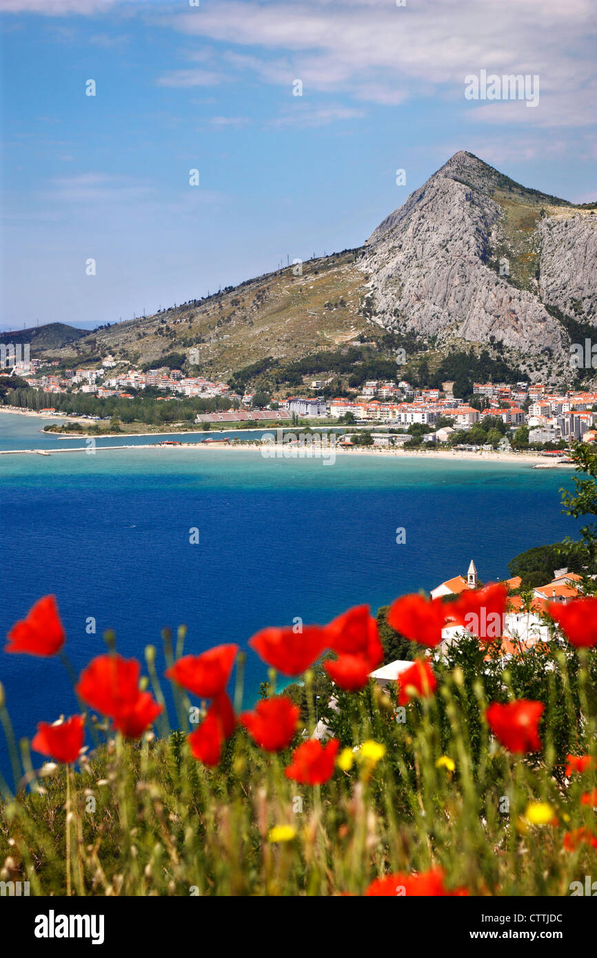 Omis croatia beach hi-res stock photography and images - Alamy
