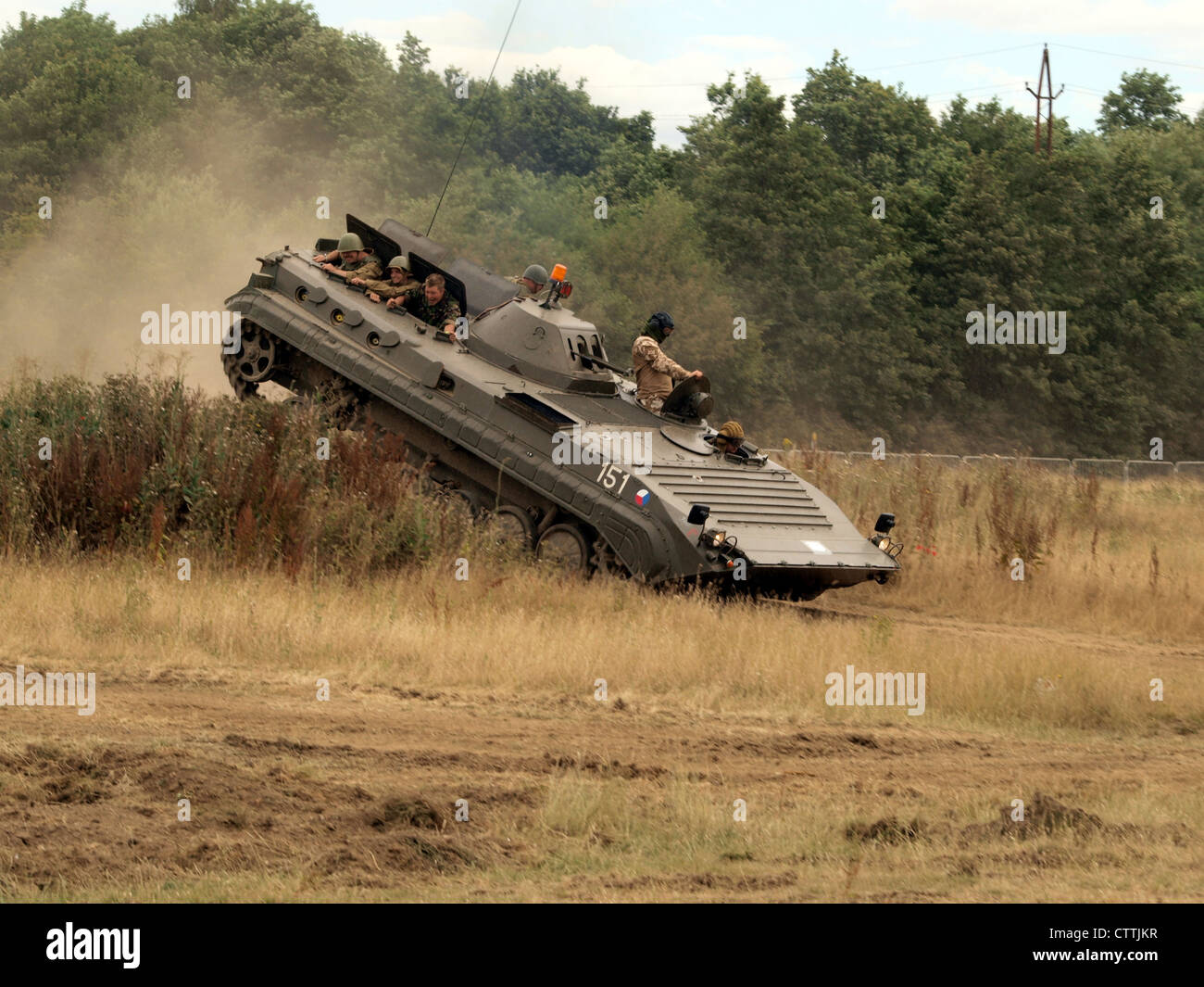 The Chech BVP-1 is an armored infantry fighting vehicle originally ...
