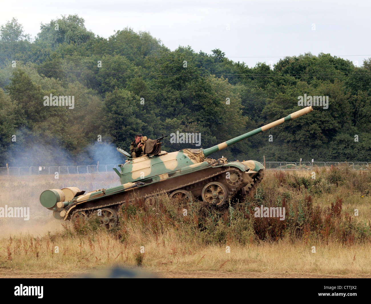 The T-59 MBT (Main Battle Tank) is a Soviet-designed armored vehicle ...