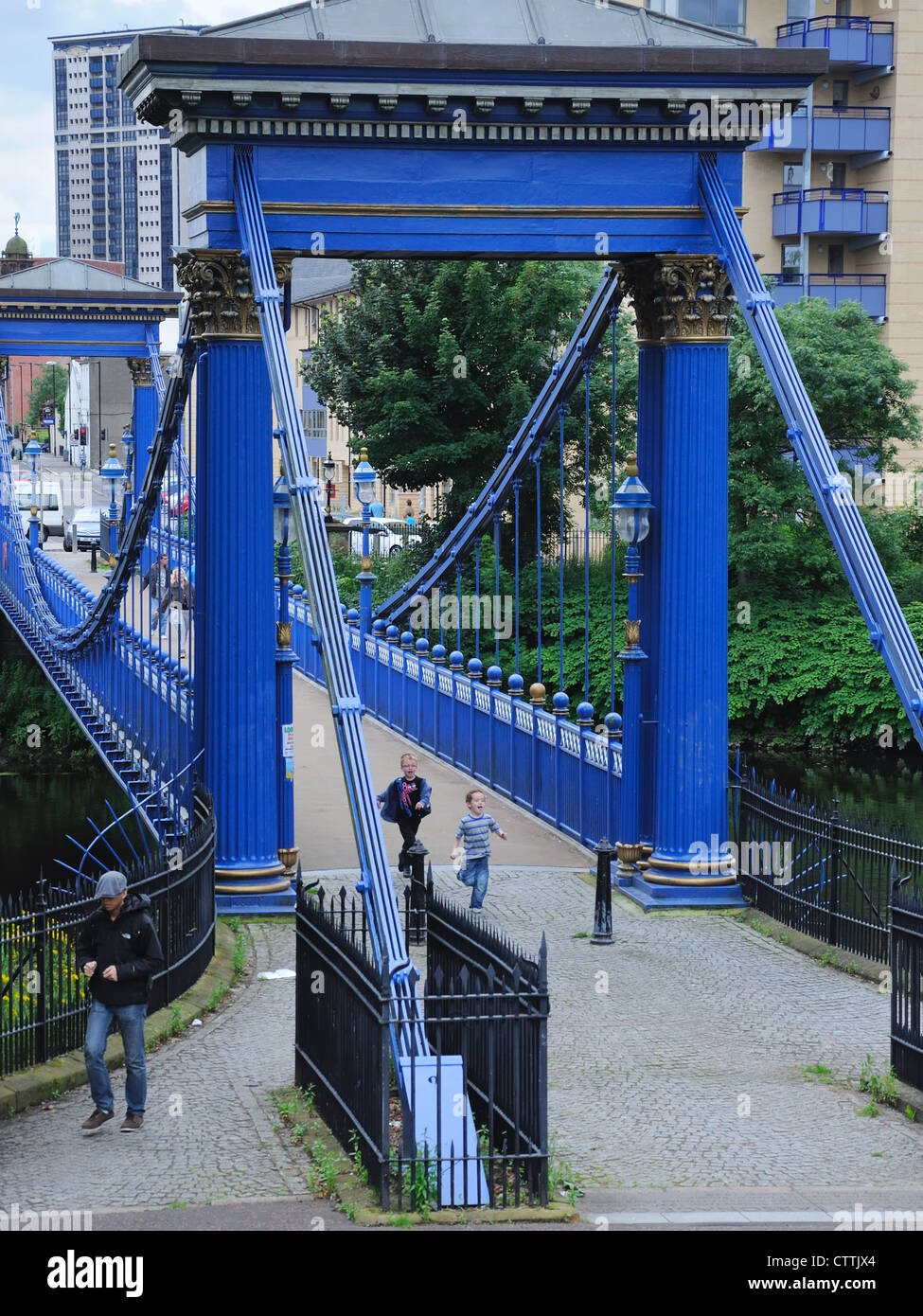 Saint andrews suspension bridge hi-res stock photography and images - Alamy