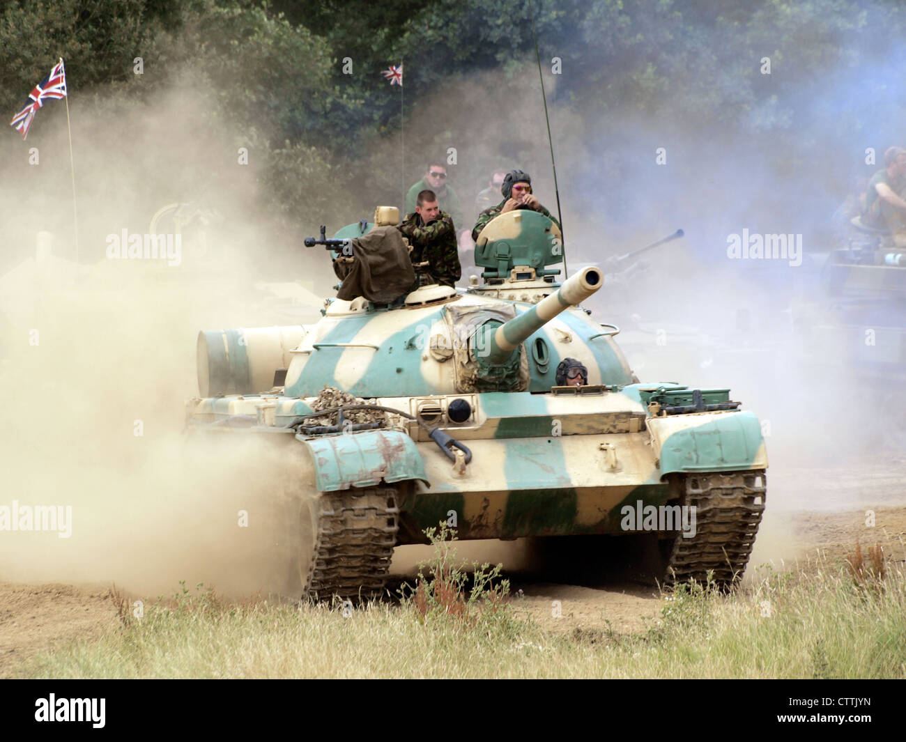 Battle tank formation hi-res stock photography and images - Alamy