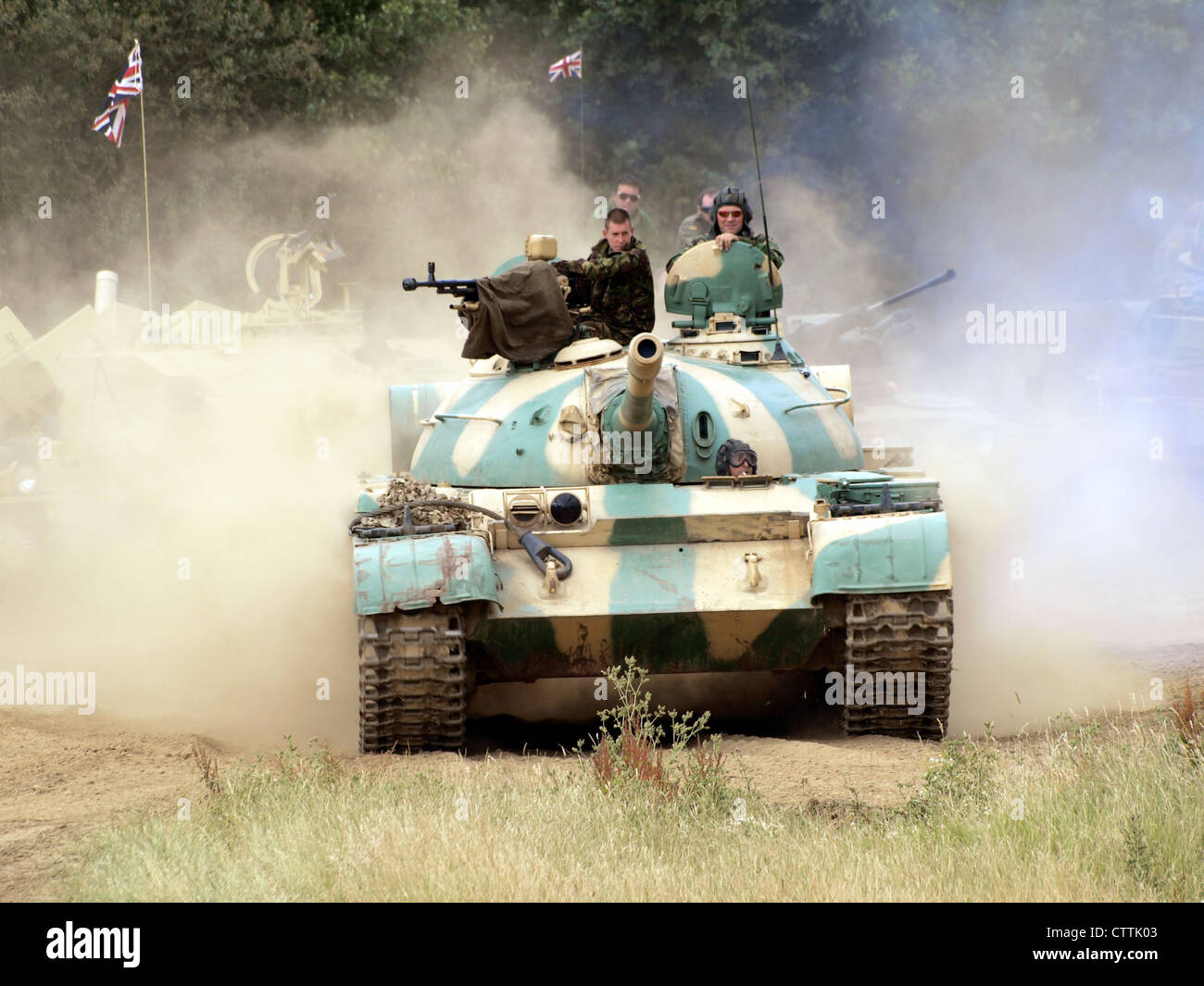 The T-59 MBT (Main Battle Tank) is a Chinese-made armored vehicle ...