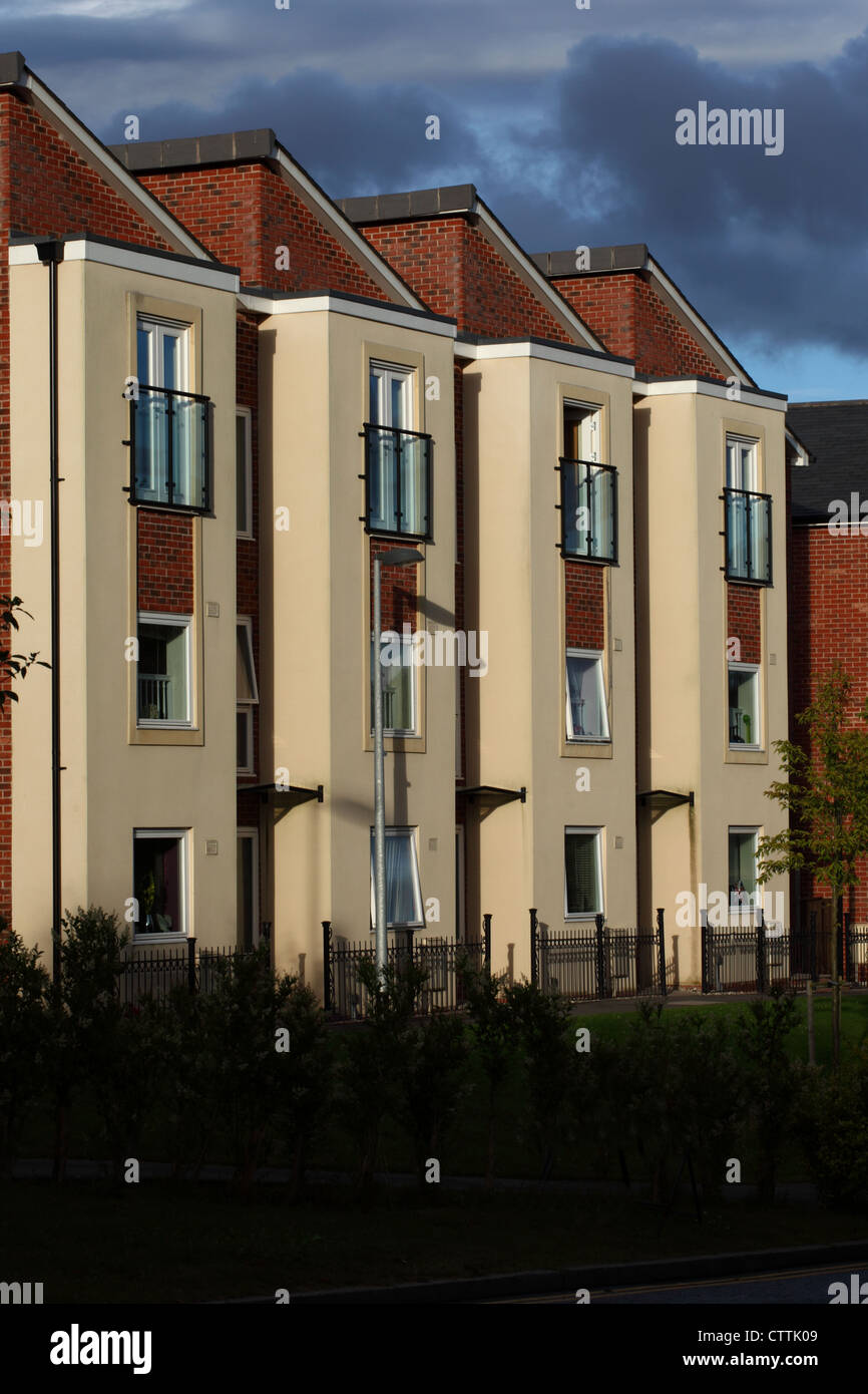 New houses built in Telford, Shropshire UK Stock Photo - Alamy