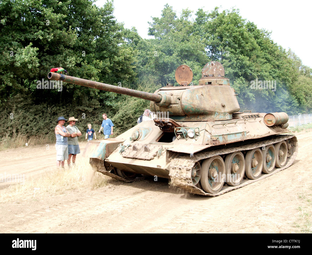 T34/85 Main Battle Tank Stock Photo - Alamy