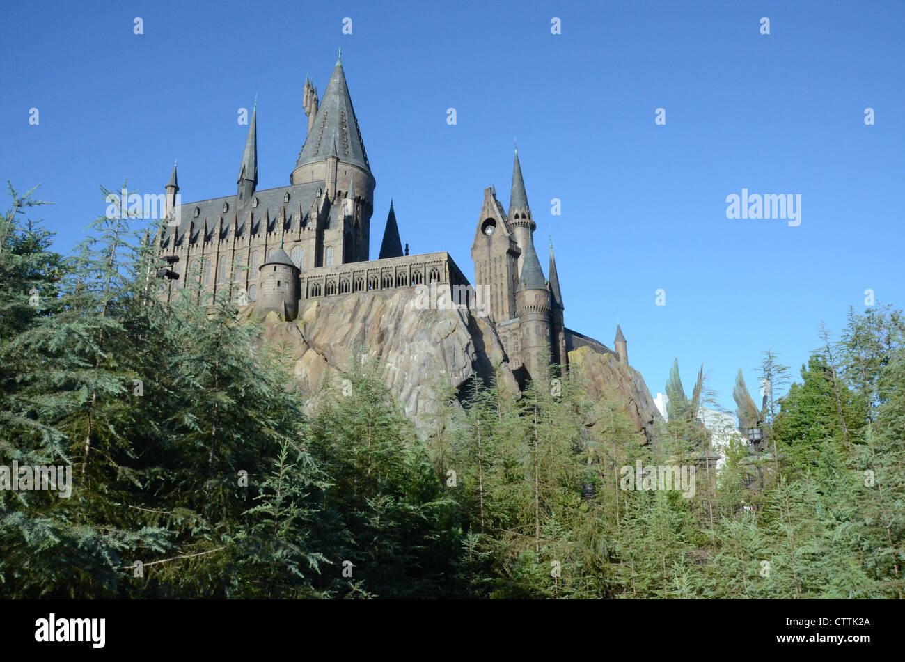 Hogwarts Castle Inside The Wizarding World Of Harry Potter at Universal ...
