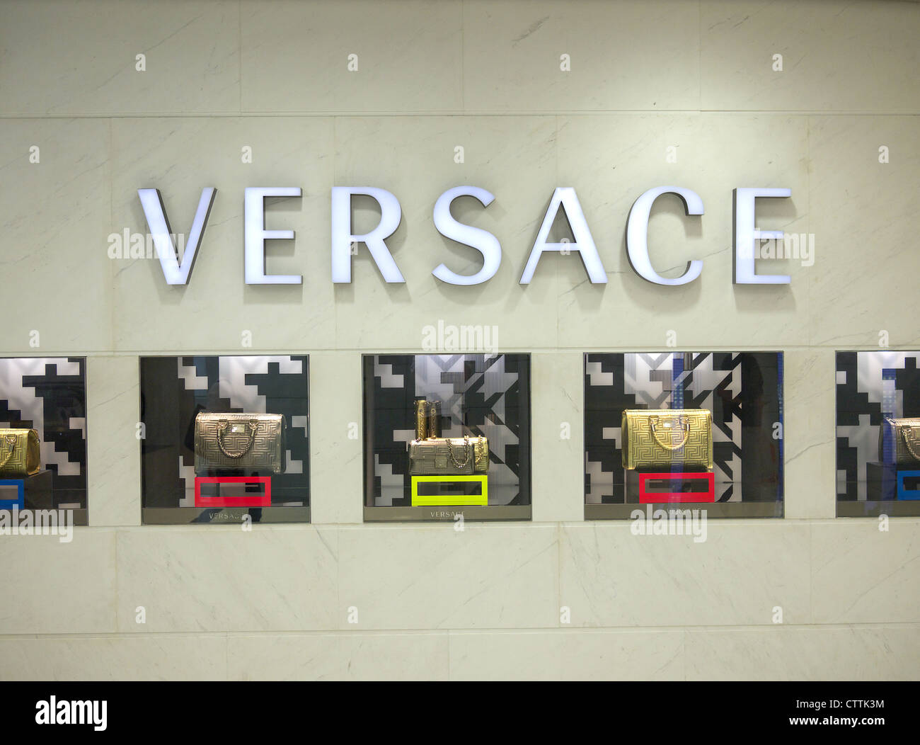 Display sale versace hi-res stock photography and images - Alamy