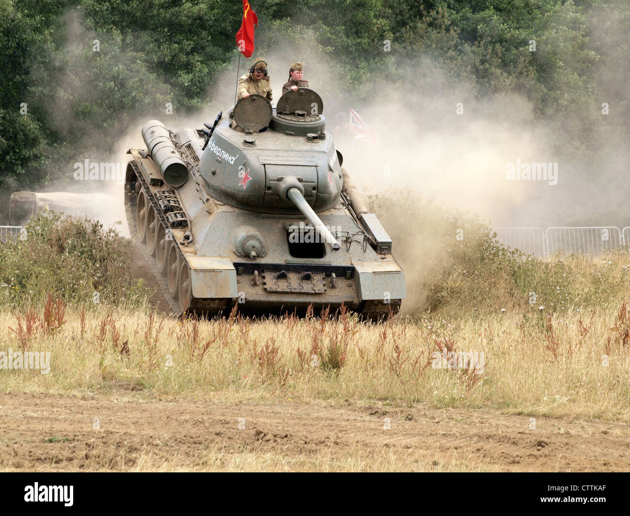 The T34/85 is a Soviet-era main battle tank that was used during World ...
