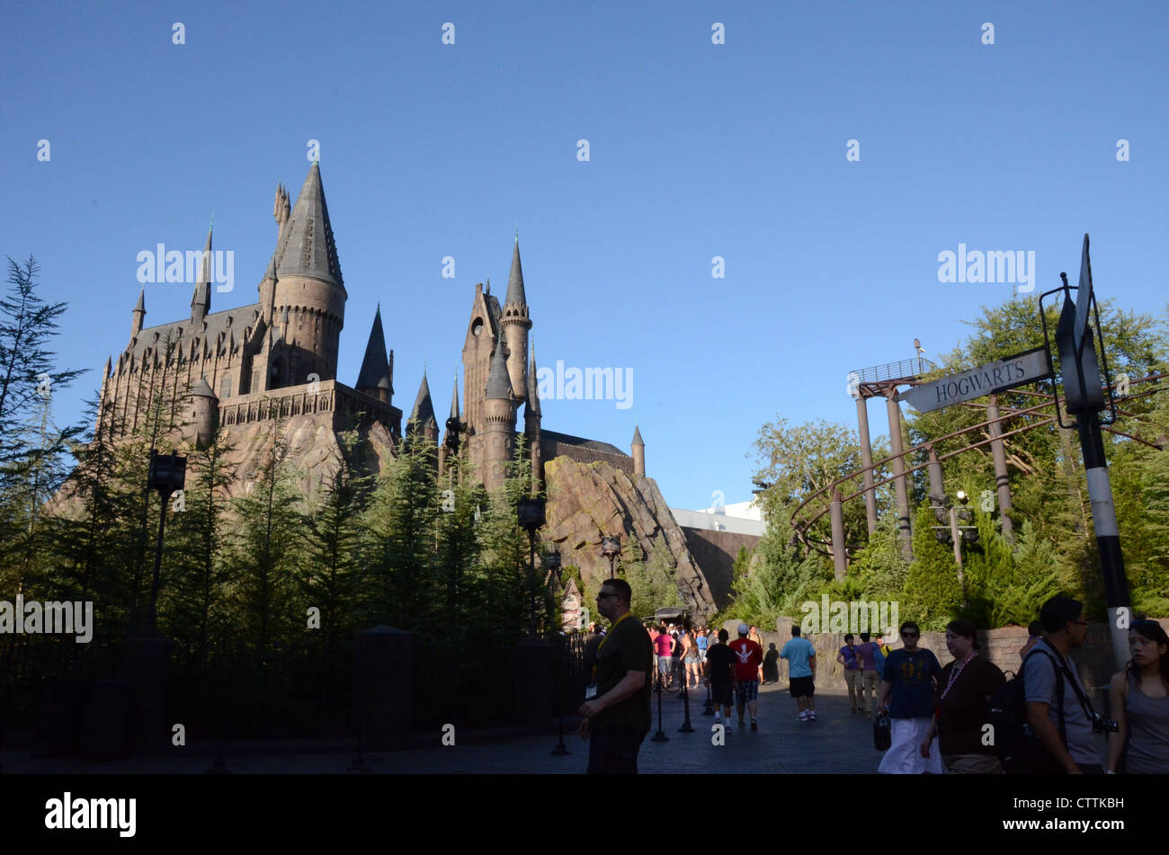 Hogwarts Castle Inside The Wizarding World Of Harry Potter at Universal ...