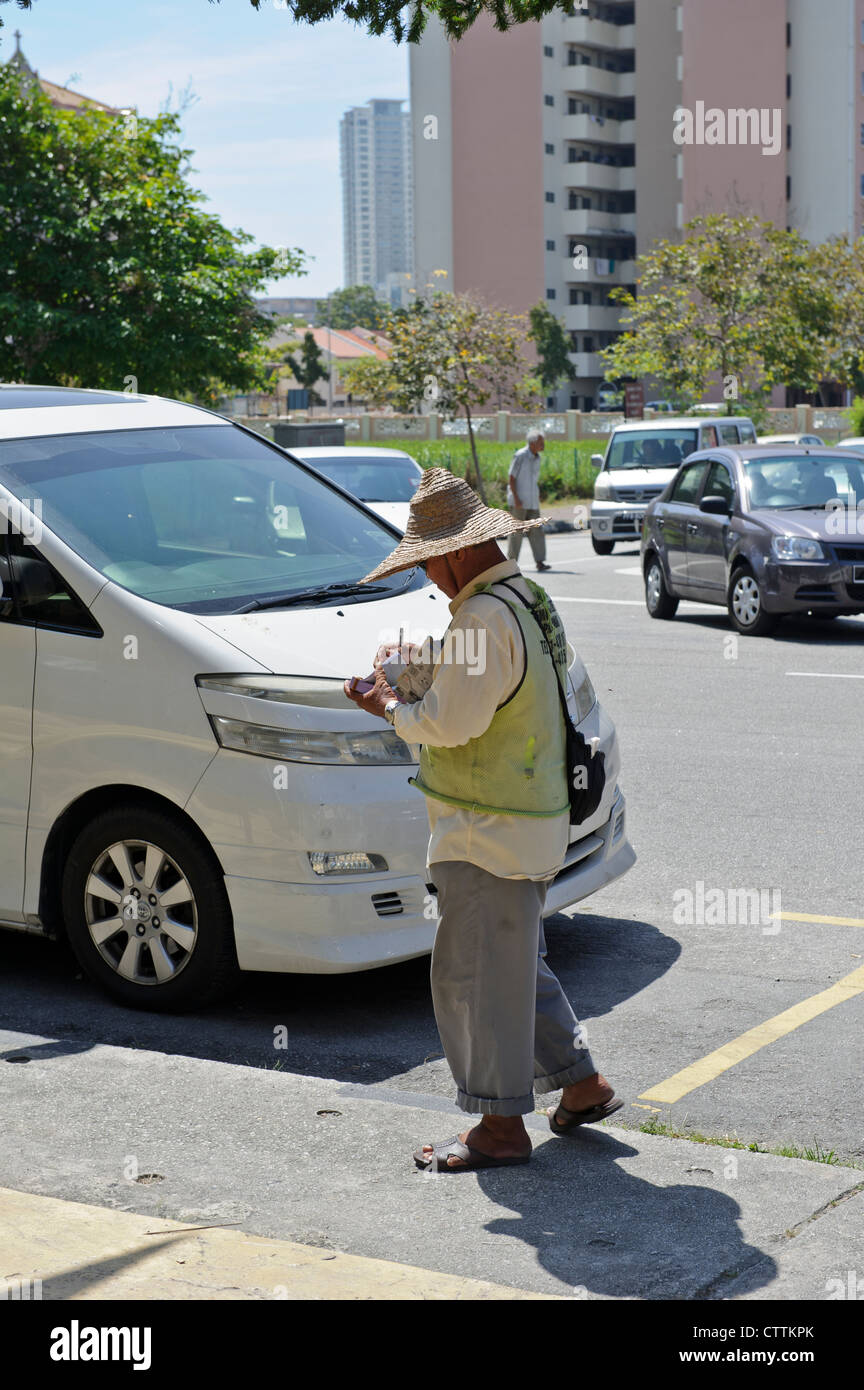 Traffic Enforcer, Penang, Malaysia Stock Photo - Alamy