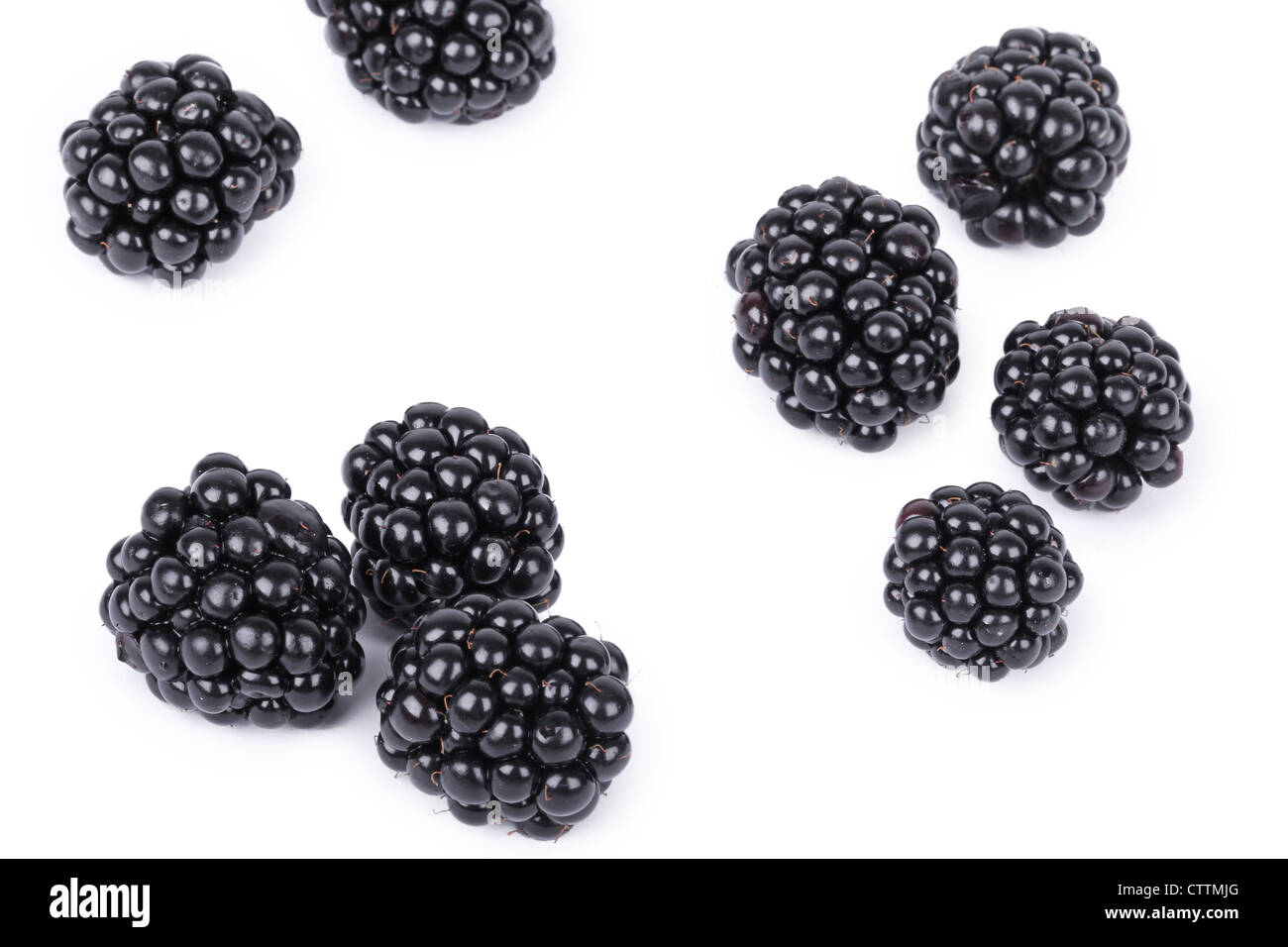 White blackberry fruits hi-res stock photography and images - Alamy