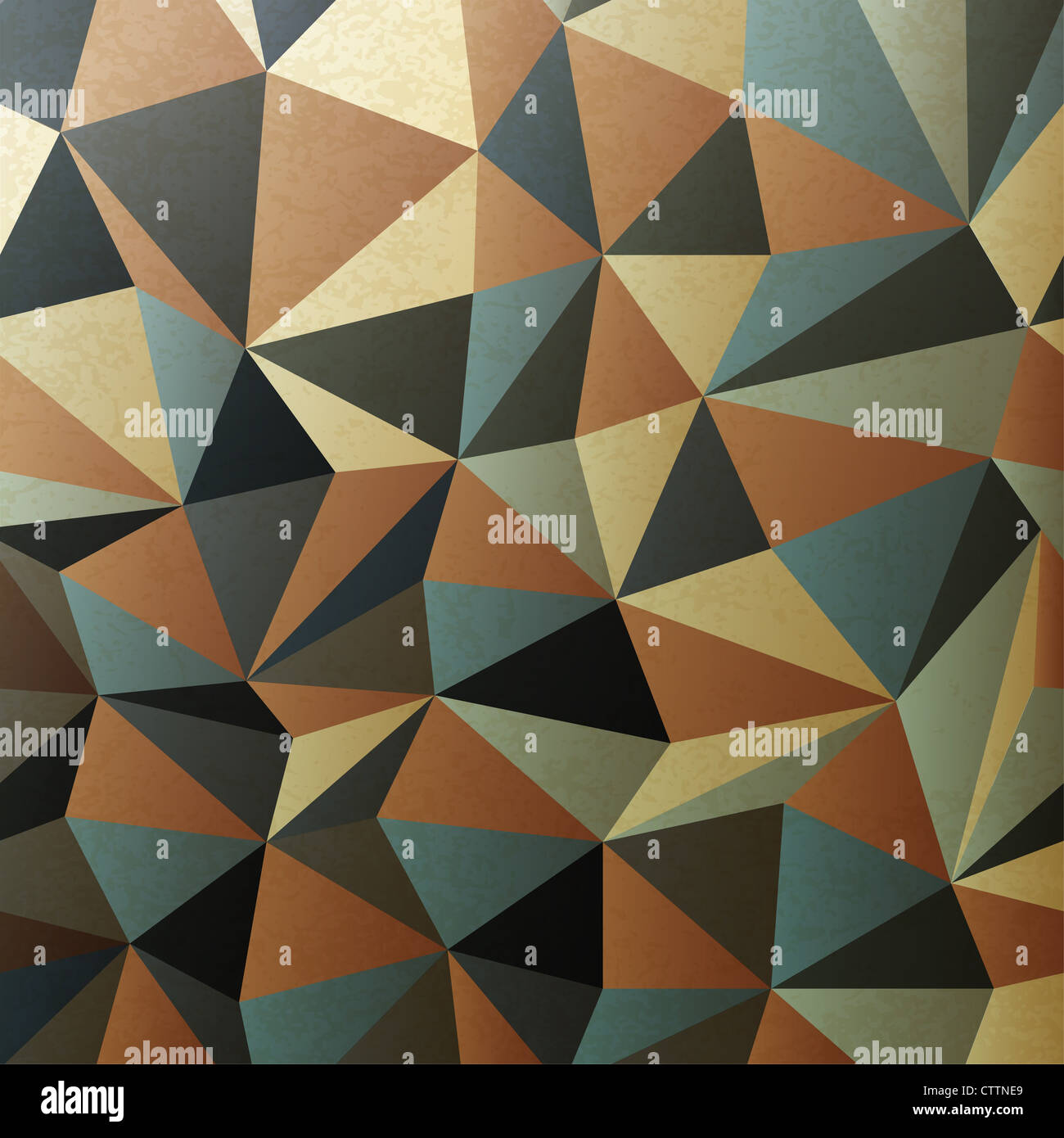 Brown gamut triangle patch surface. Abstract background Stock Photo - Alamy