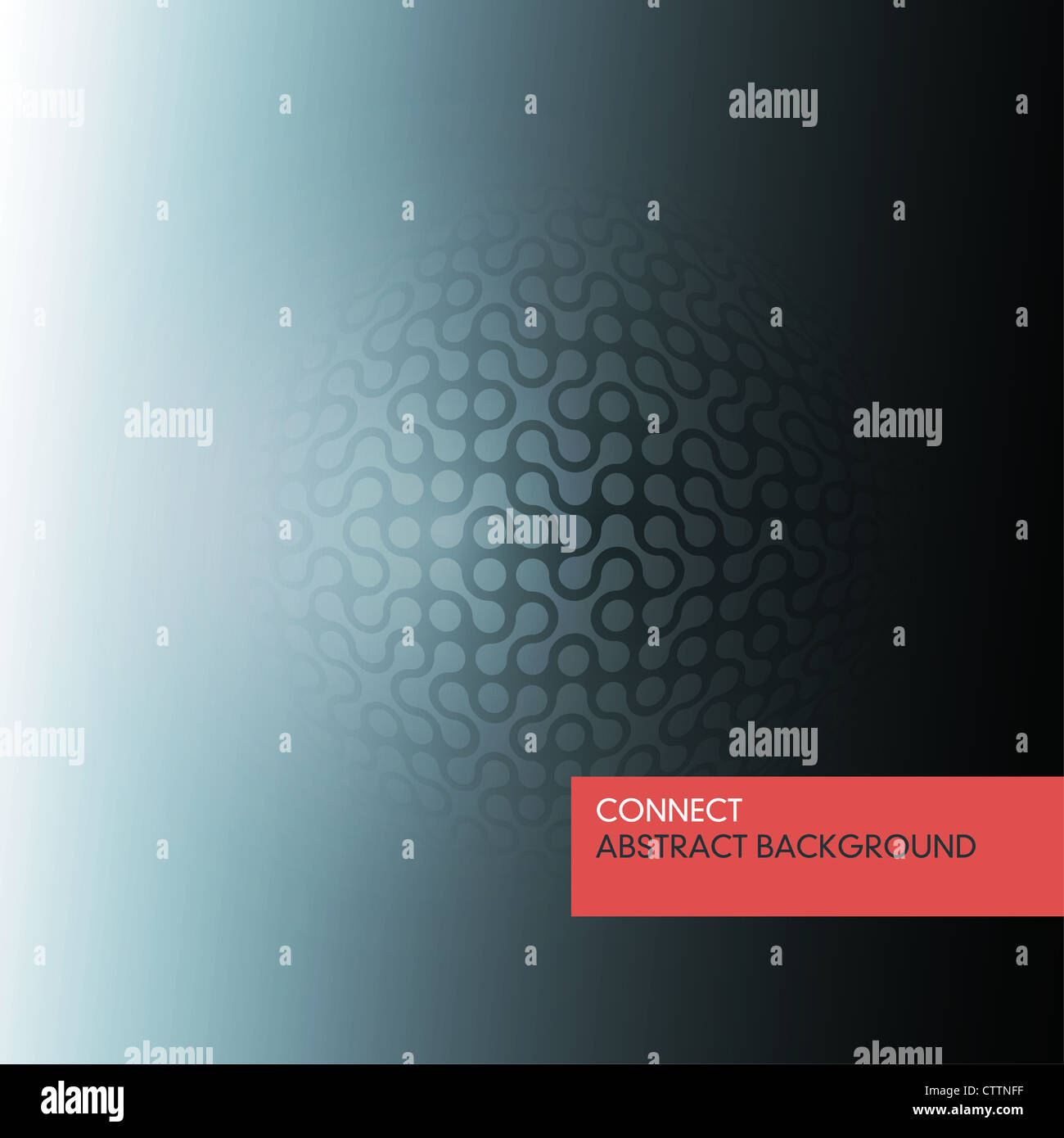 Connect concept. Circle composition from joined elements Stock Photo ...