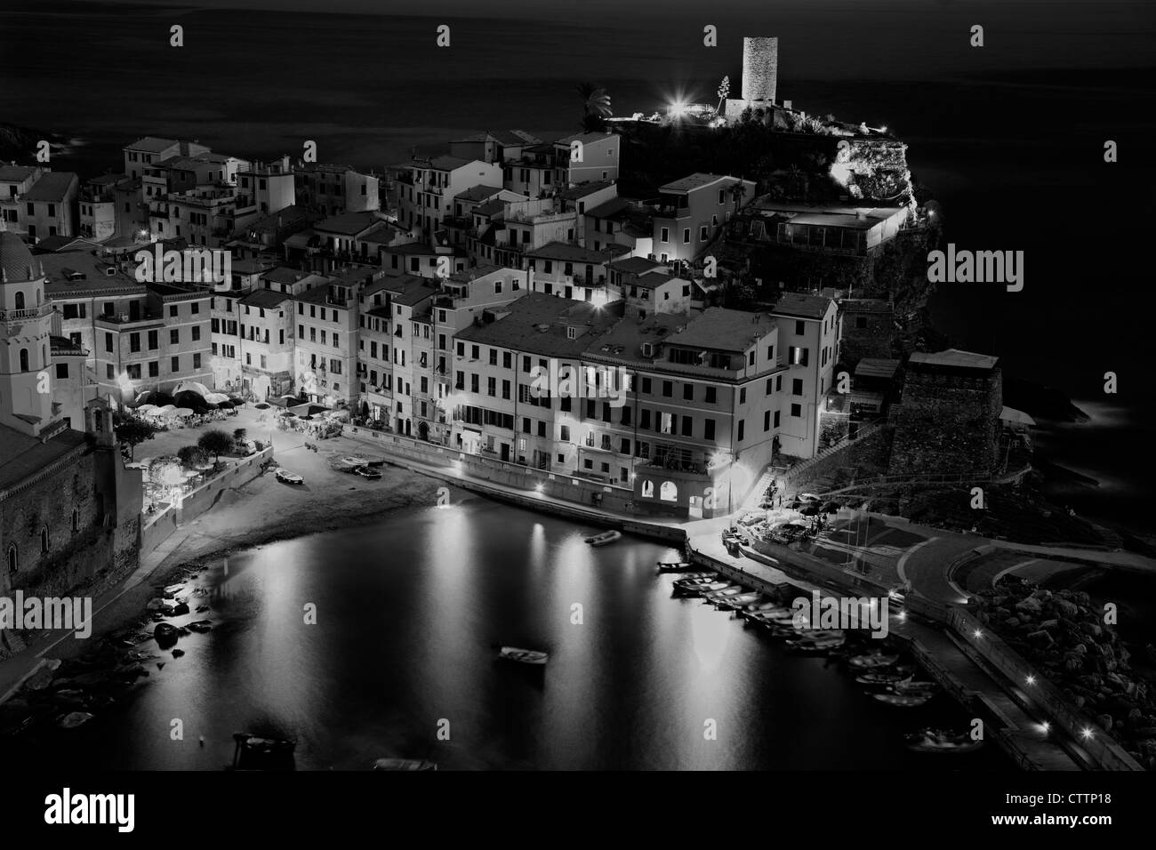 Aerial liguria Black and White Stock Photos & Images - Alamy