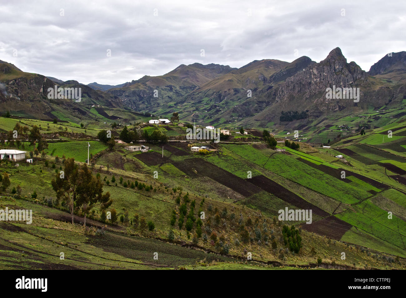 Beautiful landscape of Andes, Ecuador Stock Photo - Alamy