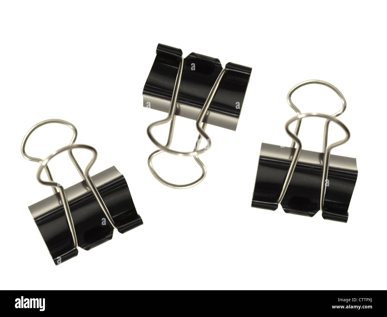 A conceptual business image using stationery file clips Stock Photo - Alamy