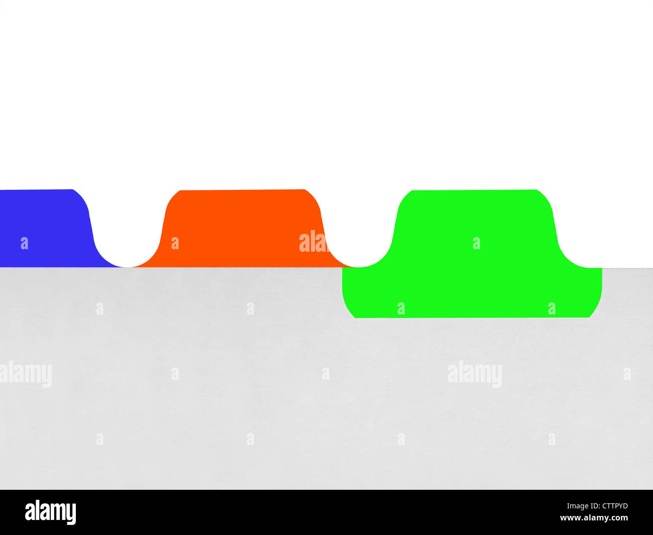 File dividers hi-res stock photography and images - Alamy