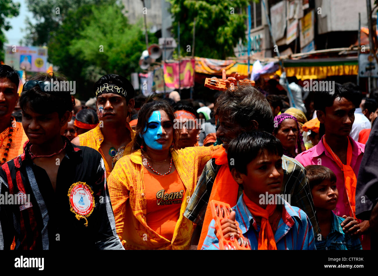 A religious procession in Gujarat, india Stock Photo - Alamy