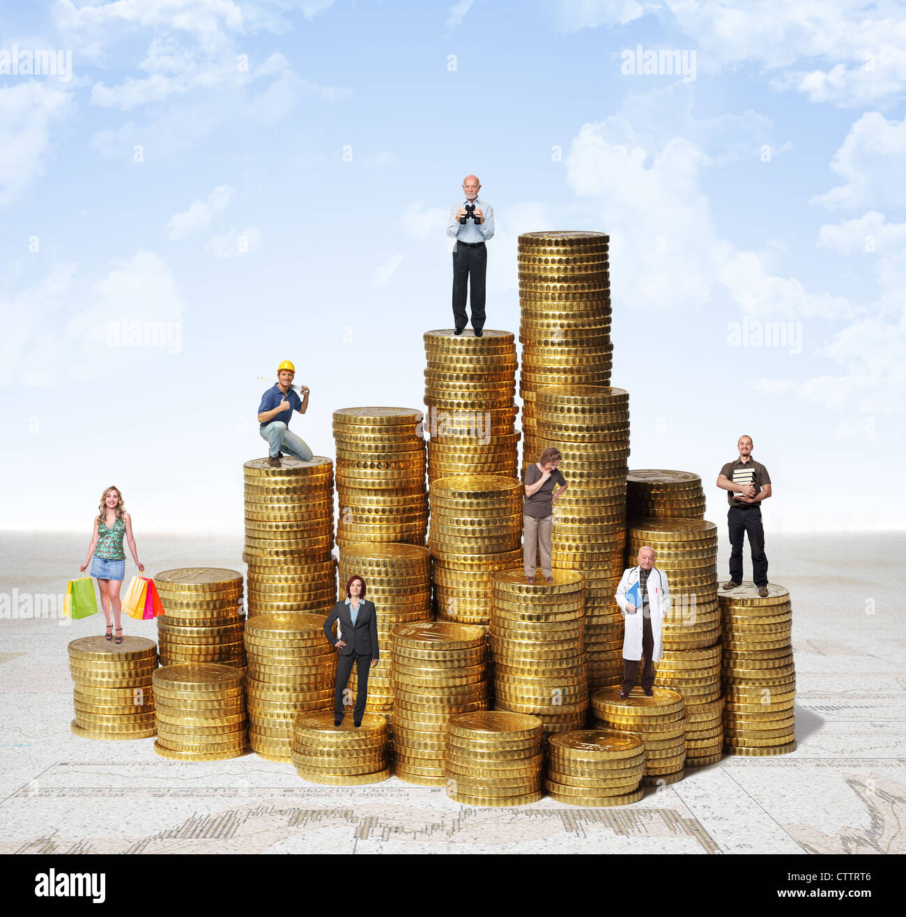 Old man young woman money hi-res stock photography and images - Alamy