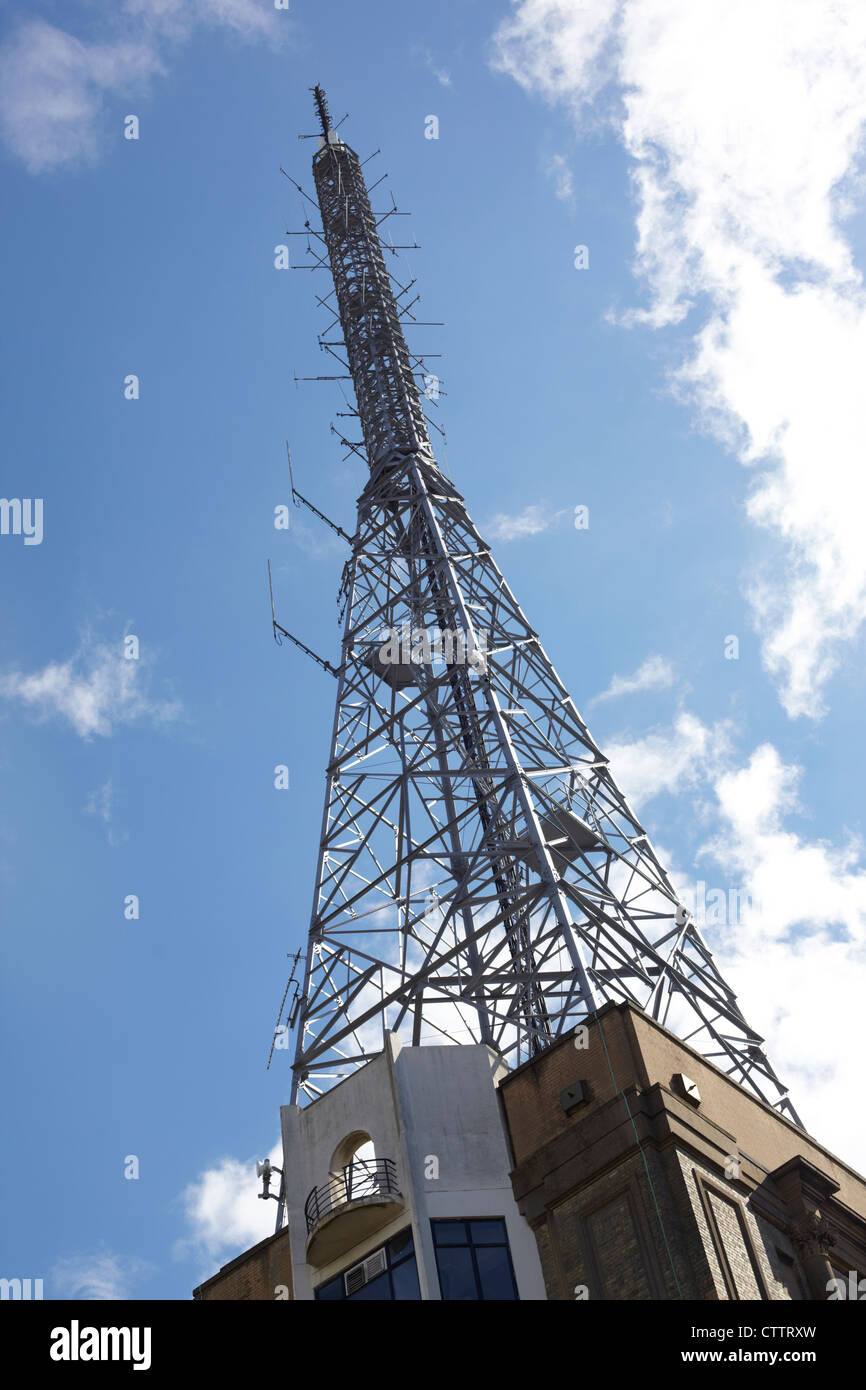 Alexander Palace television transmitter Stock Photo - Alamy