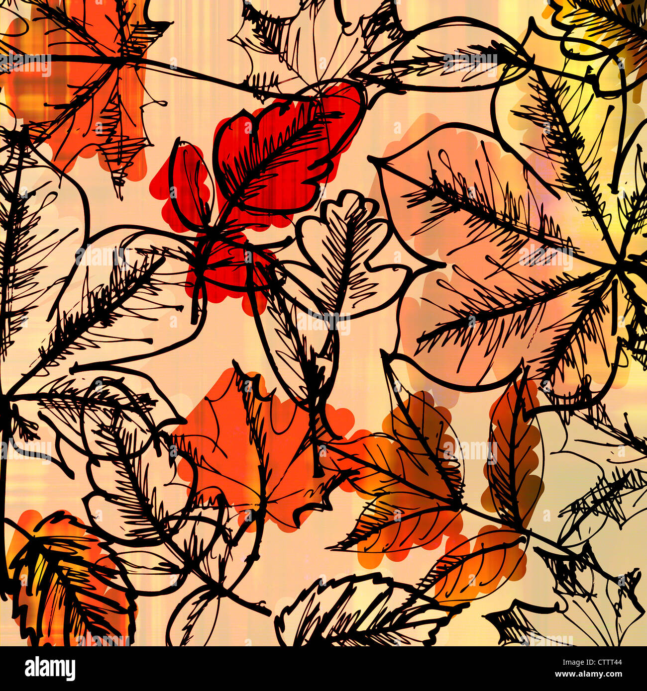 Art trees graphic background Stock Photo - Alamy