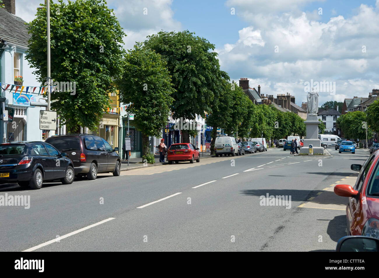 Cockermouth town cumbria hi-res stock photography and images - Alamy