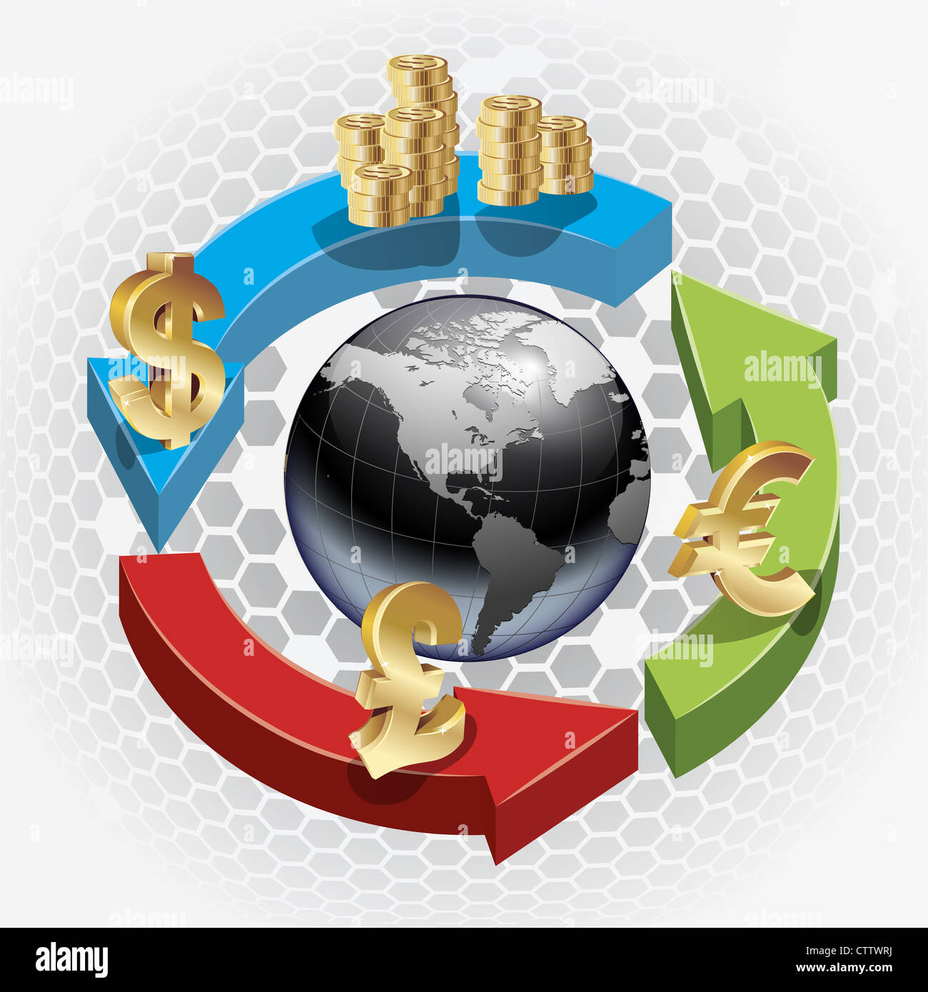 world money exchange background Stock Photo - Alamy