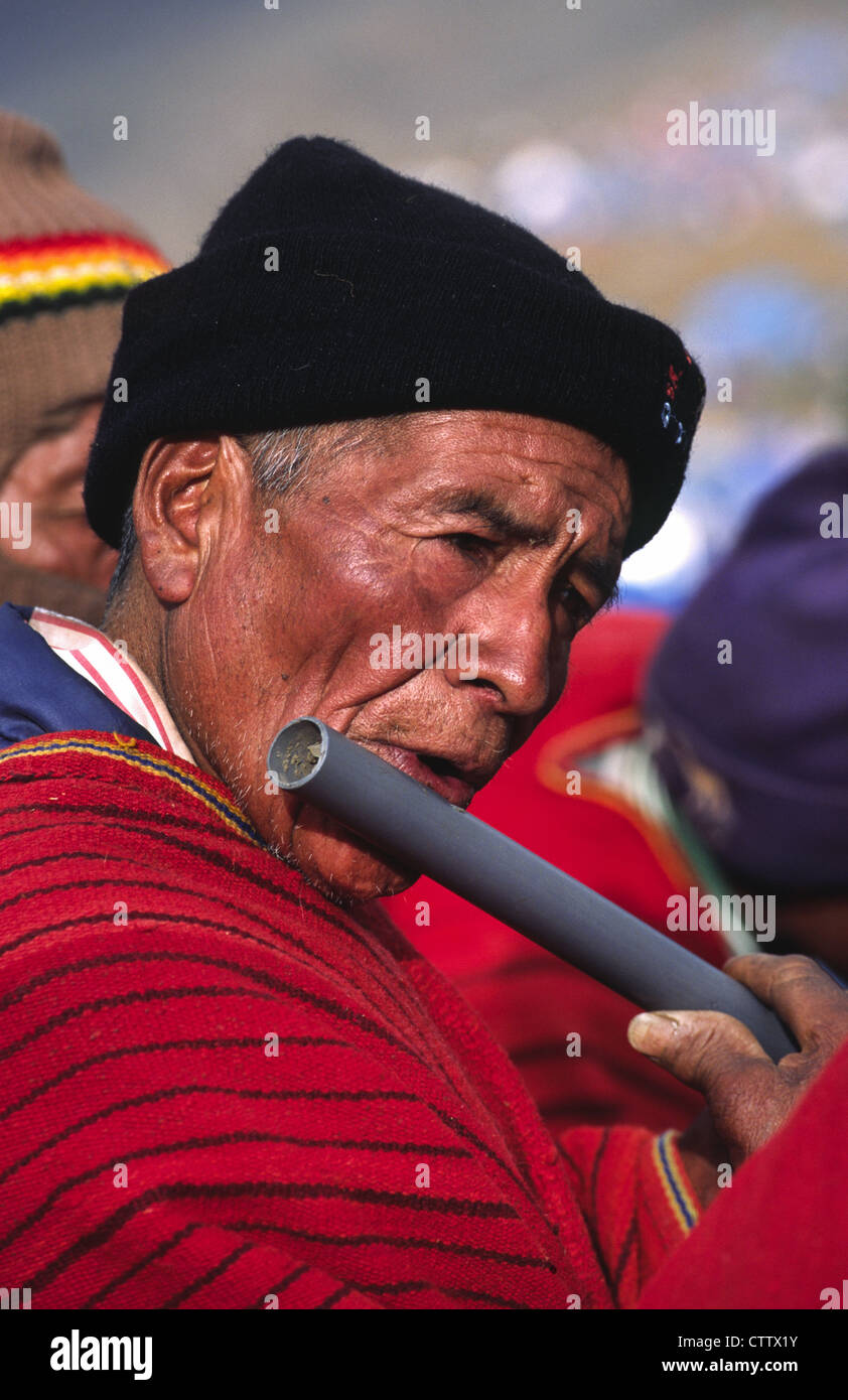 Quechua musicians hi-res stock photography and images - Alamy