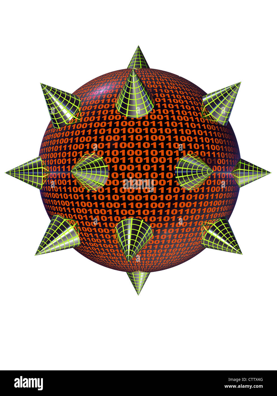 Computer virus Cut Out Stock Images & Pictures - Alamy