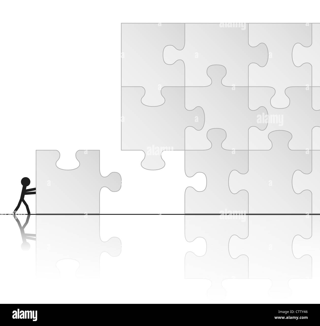 Part of the solution Black and White Stock Photos & Images - Alamy