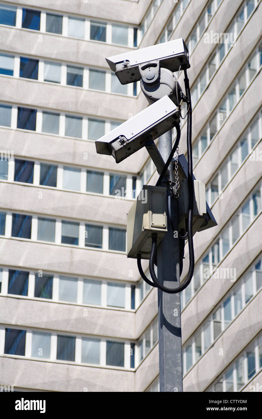 Security cameras at Lunar House home of headquarters of the UK Border ...
