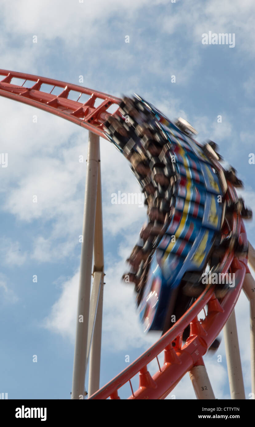 Roller Coaster In Motion How To Combat Motion Sickness From Carnival