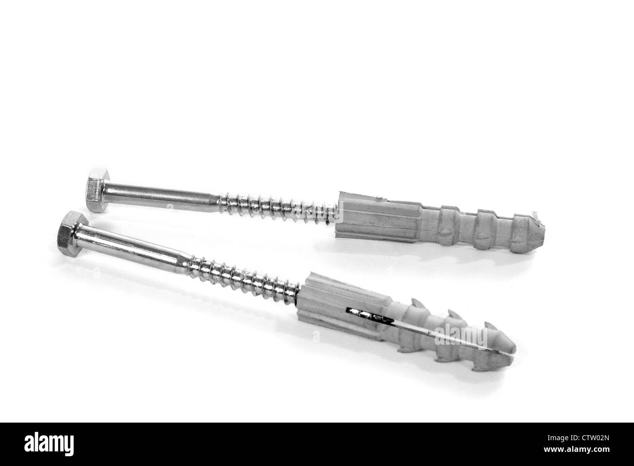 Tool industry screw screws Cut Out Stock Images & Pictures - Alamy