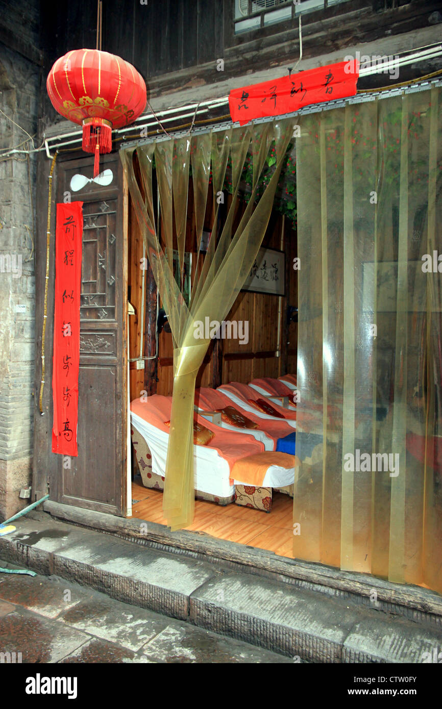 Asian massage parlor hi-res stock photography and images - Alamy