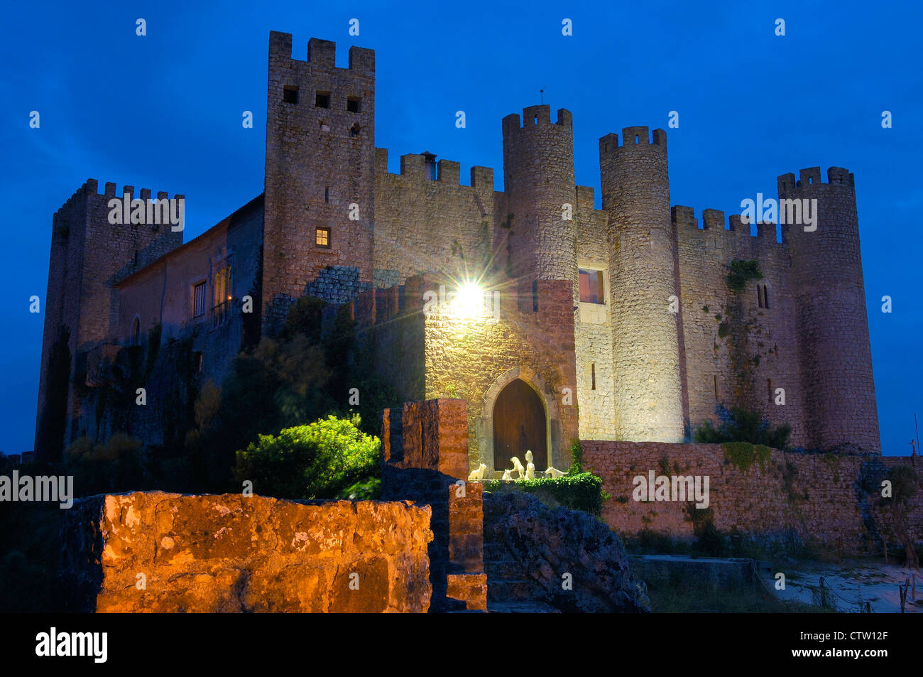 Obidos By Night High Resolution Stock Photography and Images - Alamy
