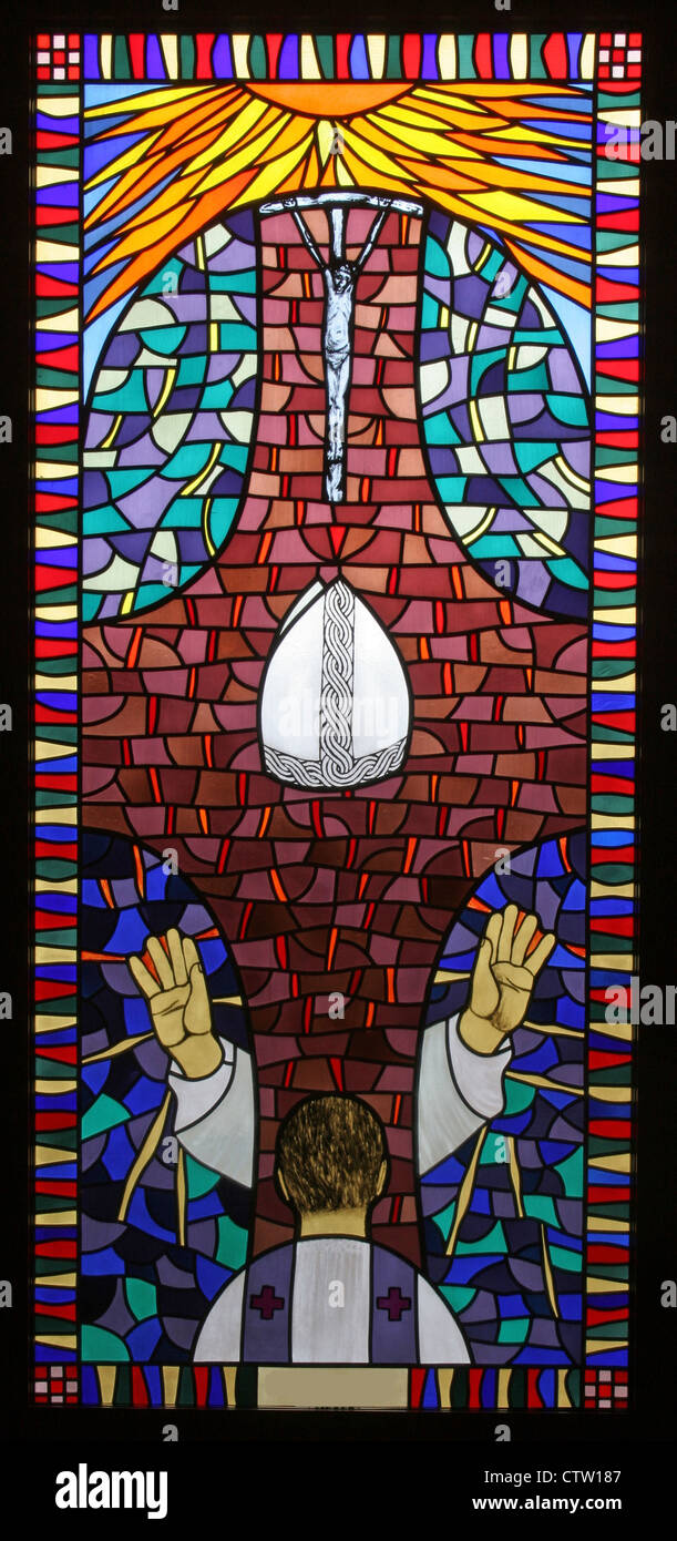 Holy orders stained hi-res stock photography and images - Alamy