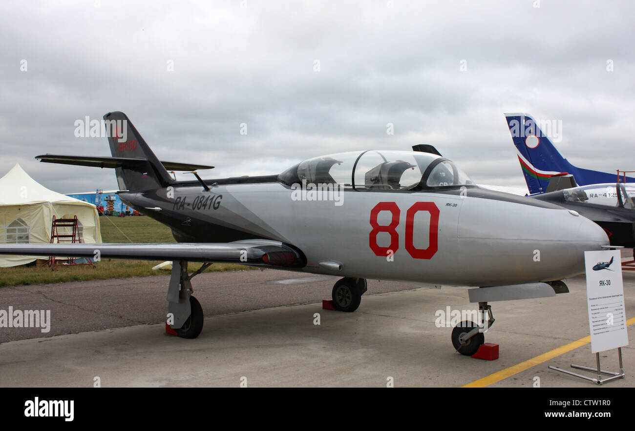 Yakovlev Yak-32 (The international aerospace salon MAKS-2009 Stock ...